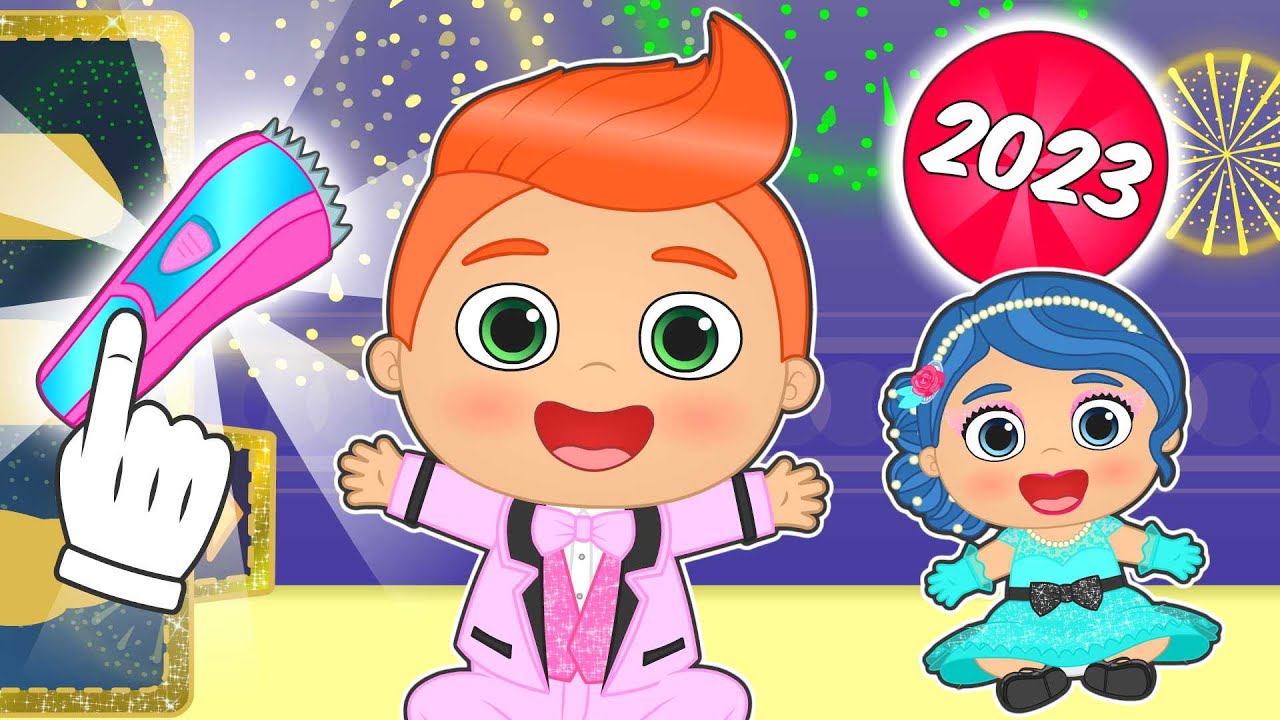 BABIES ALEX Y LILY New Look for New Year's Eve - YouTube