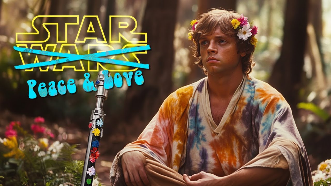 Star Wars, Peace, and Love #starwars #ai #1960s - YouTube