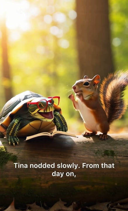 Tina the Shy Turtle #children#kidsstories - YouTube