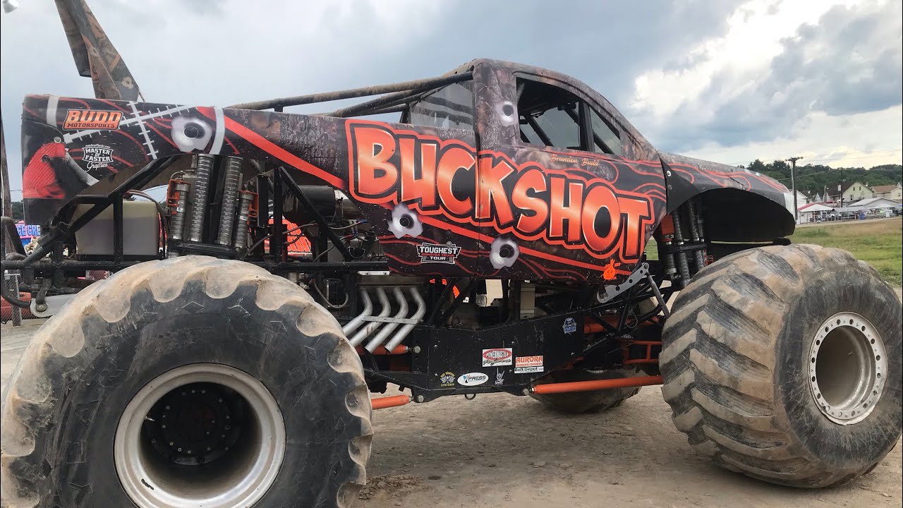 Buckshot Monster Truck Freestyle Bloomsburg PA 7/11/20 - YouTube