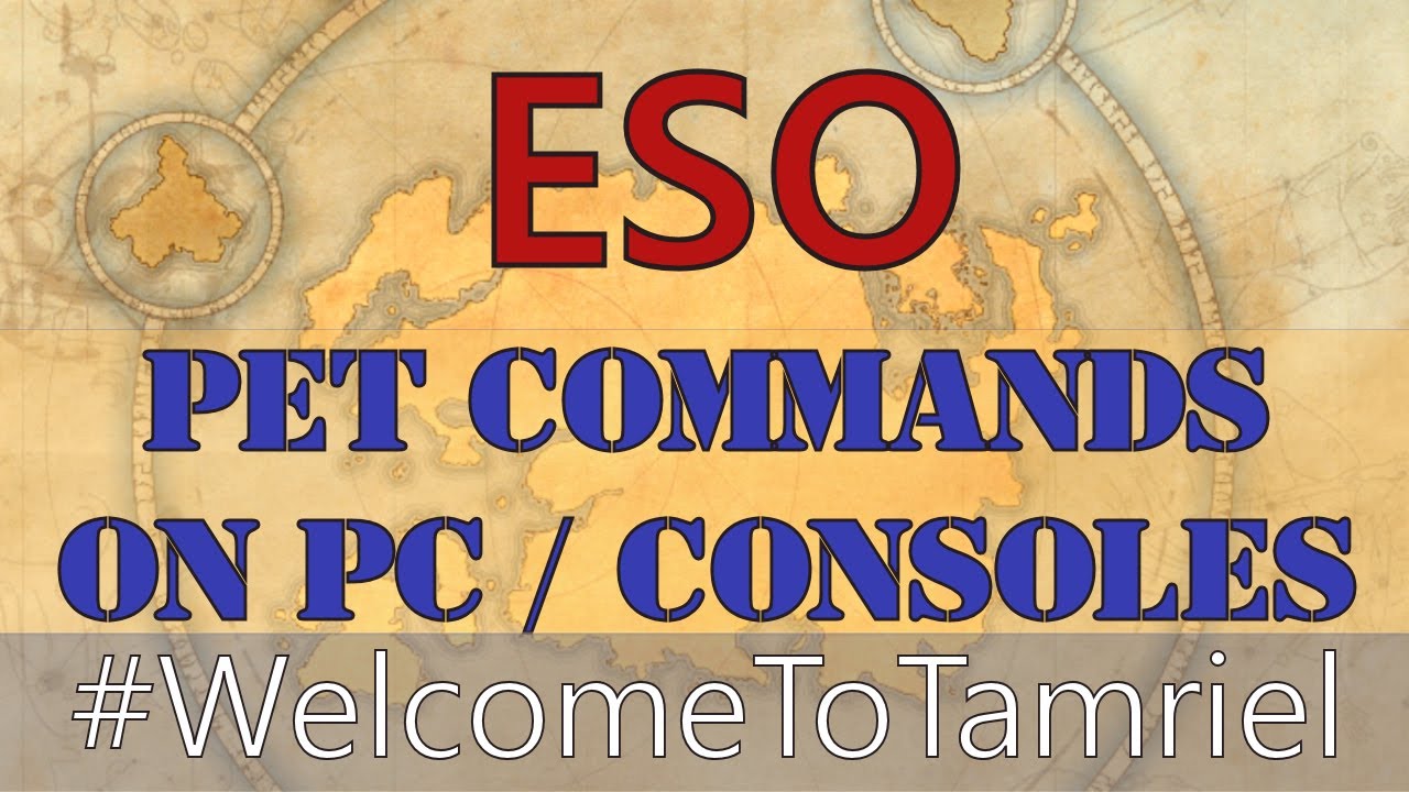 ESO Guide: Pet Commands - Controller / Keyboard and Mouse ...