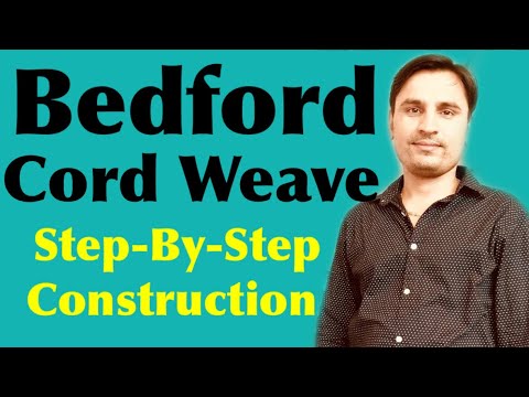 Bedford cord weave design | Plain-Face Bedford | Wadded Bedford ...