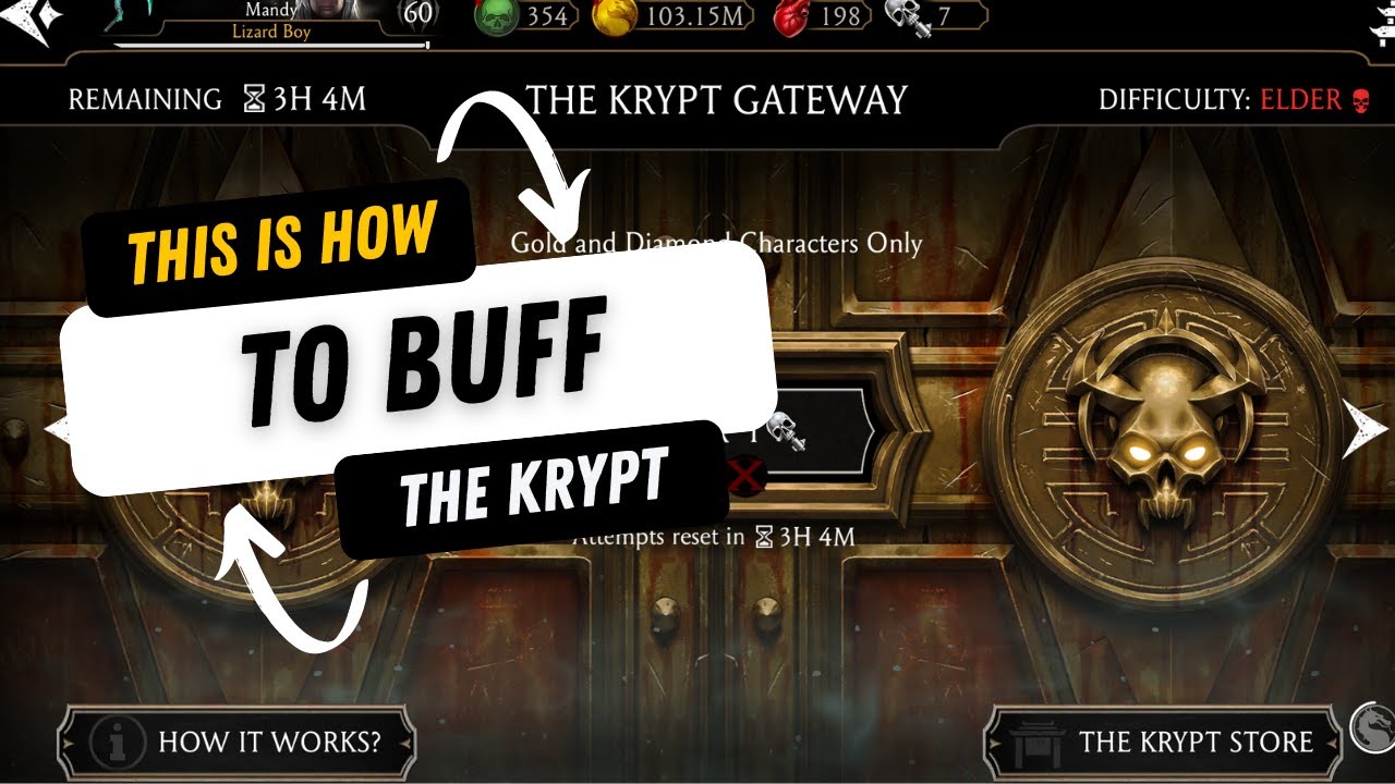 This is HOW to make the KRYPT better! MK Mobile - YouTube