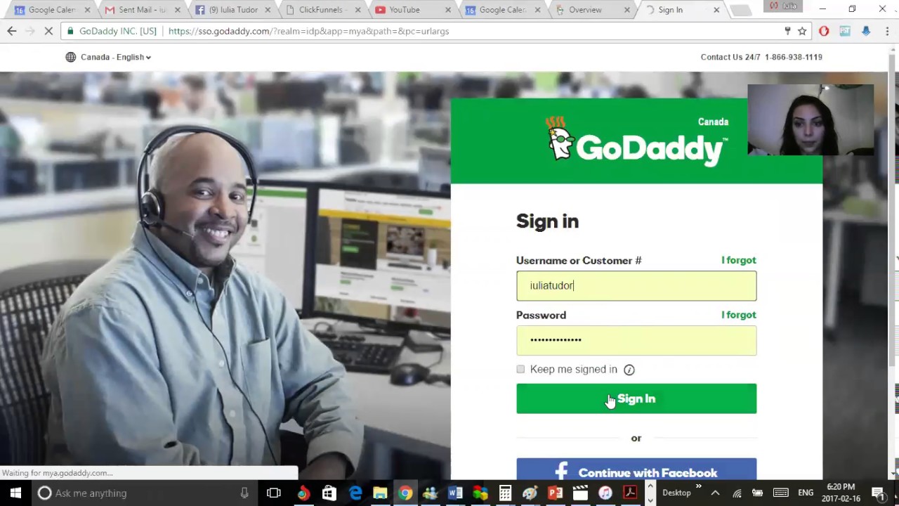How to Connect Go Daddy Domain to Click Funnels & Add A Subdomain - YouTube