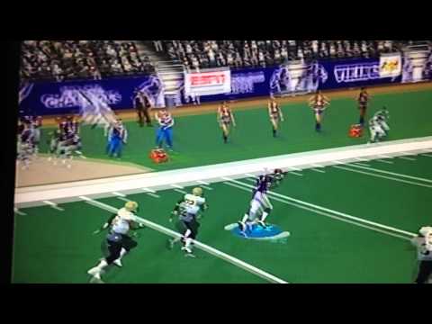 ESPN NFL 2k5 perfect wheel route and timing by the QB