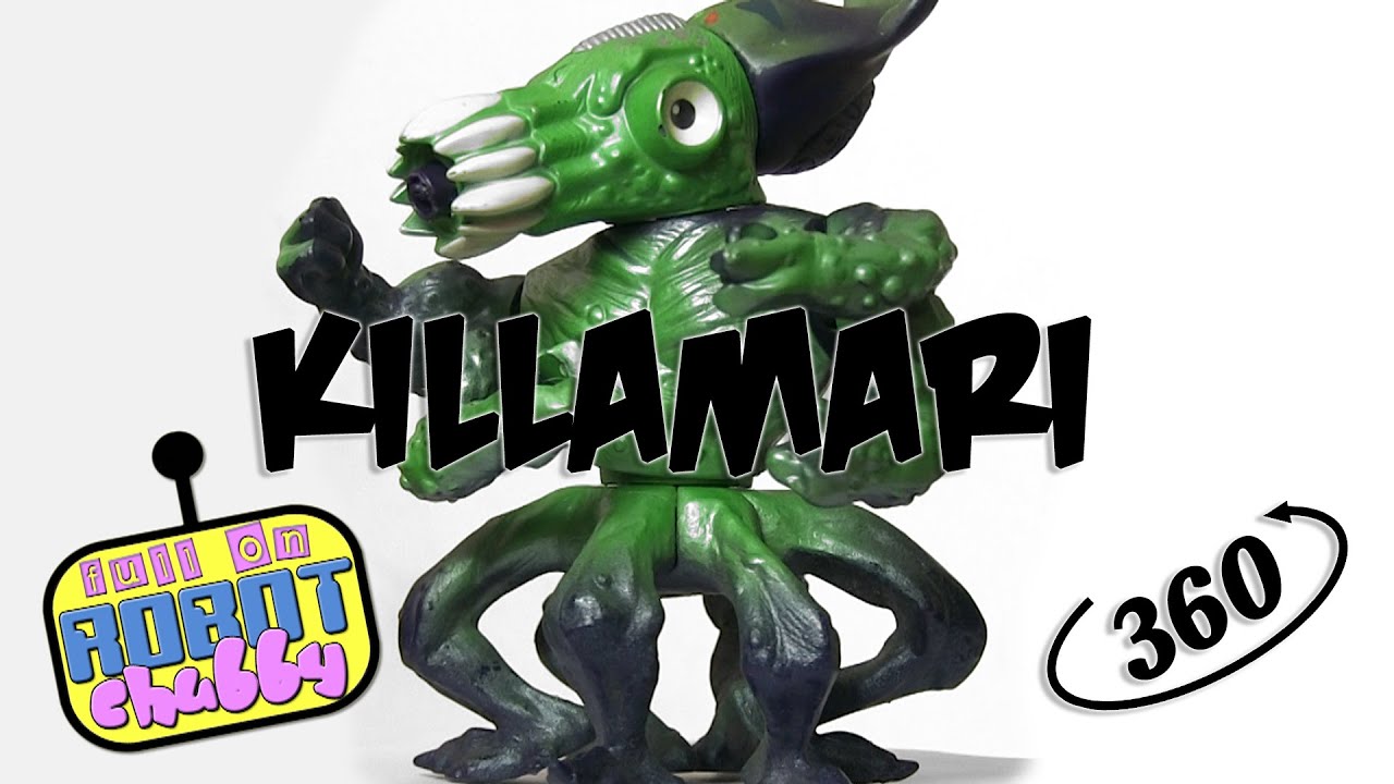 Killamari (1994) Street Sharks | Retro toy review | Mattel 90s action ...