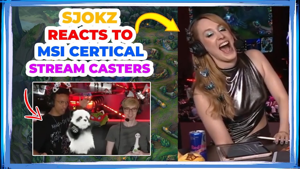 SJOKZ Reacts to Vertical MSI Stream Casters 👀 - YouTube