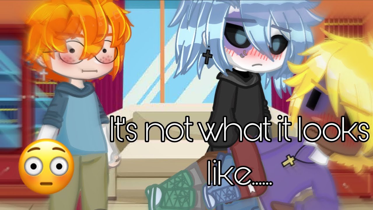 Ash, I knew it! Sal and Travis are gay! ||sally face|| Gacha Club ...