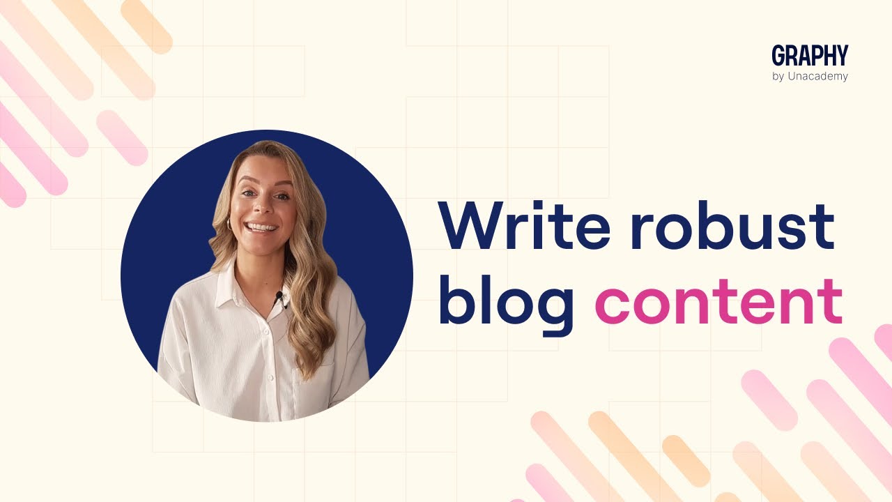 How To Write A Blog Post | Graphy Academy - YouTube