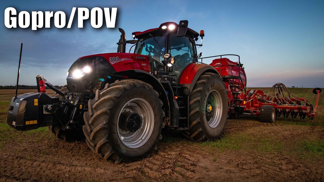 Sejba NO-TILL Case IH Optum 300 + Sumo Gopro/POV - YouTube