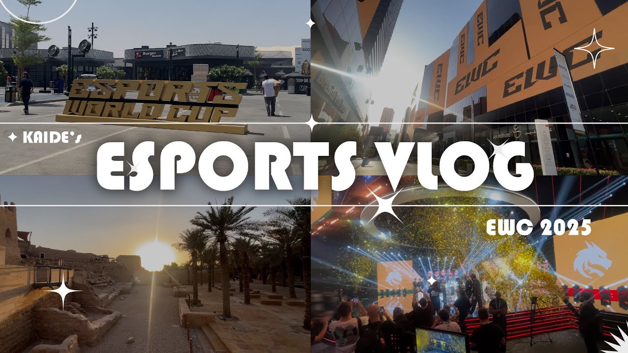 EWC 2025 Vlog | Riyadh | Saudi Arabia - YouTube