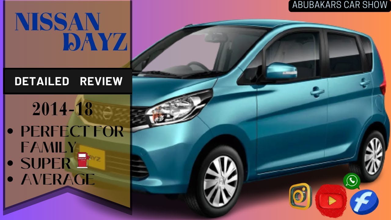 NISSAN DAYZ 2014-18| Detailed Reviews | Nissan DAYZ Specs & features ...
