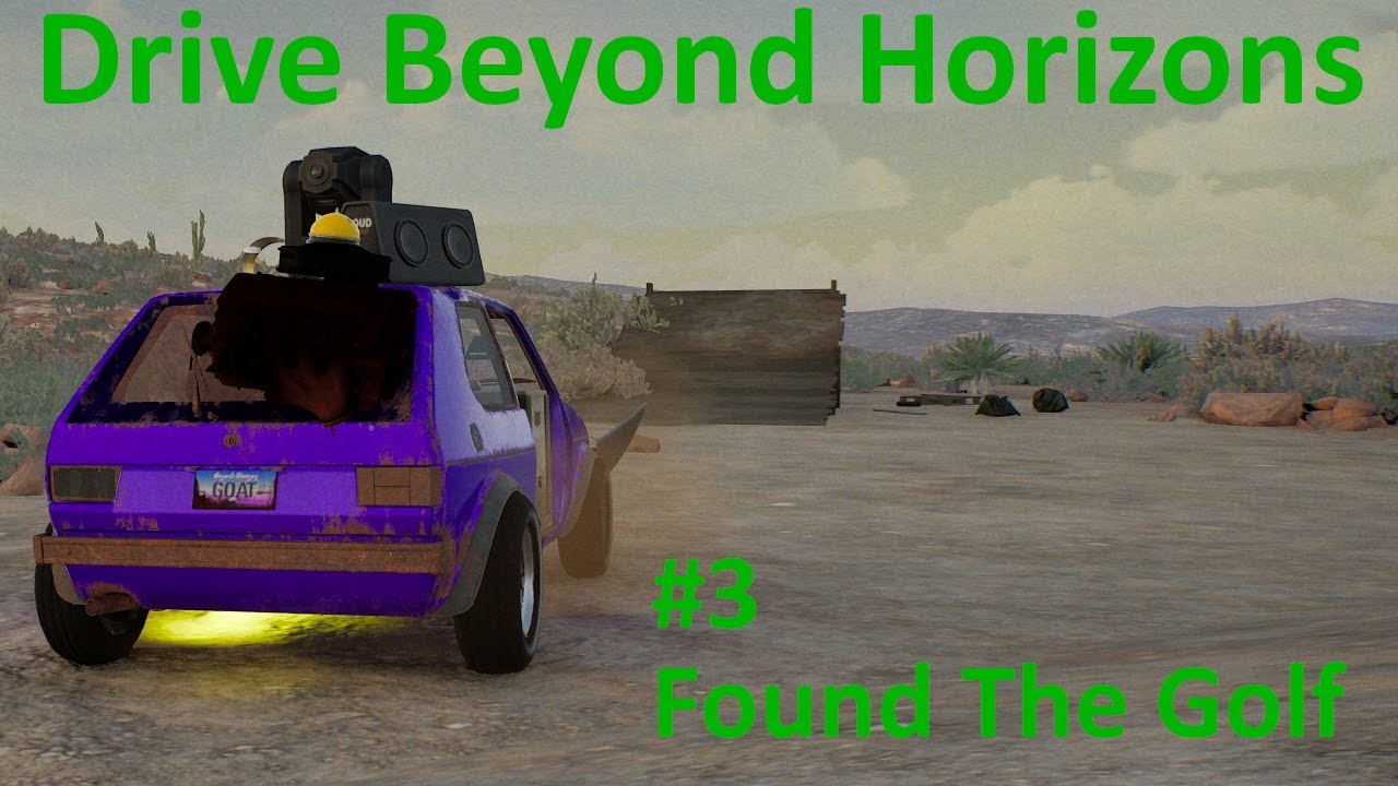 Drive Beyond Horizons | Golf, Upgraded Engine (again), Rocket Wheels ...