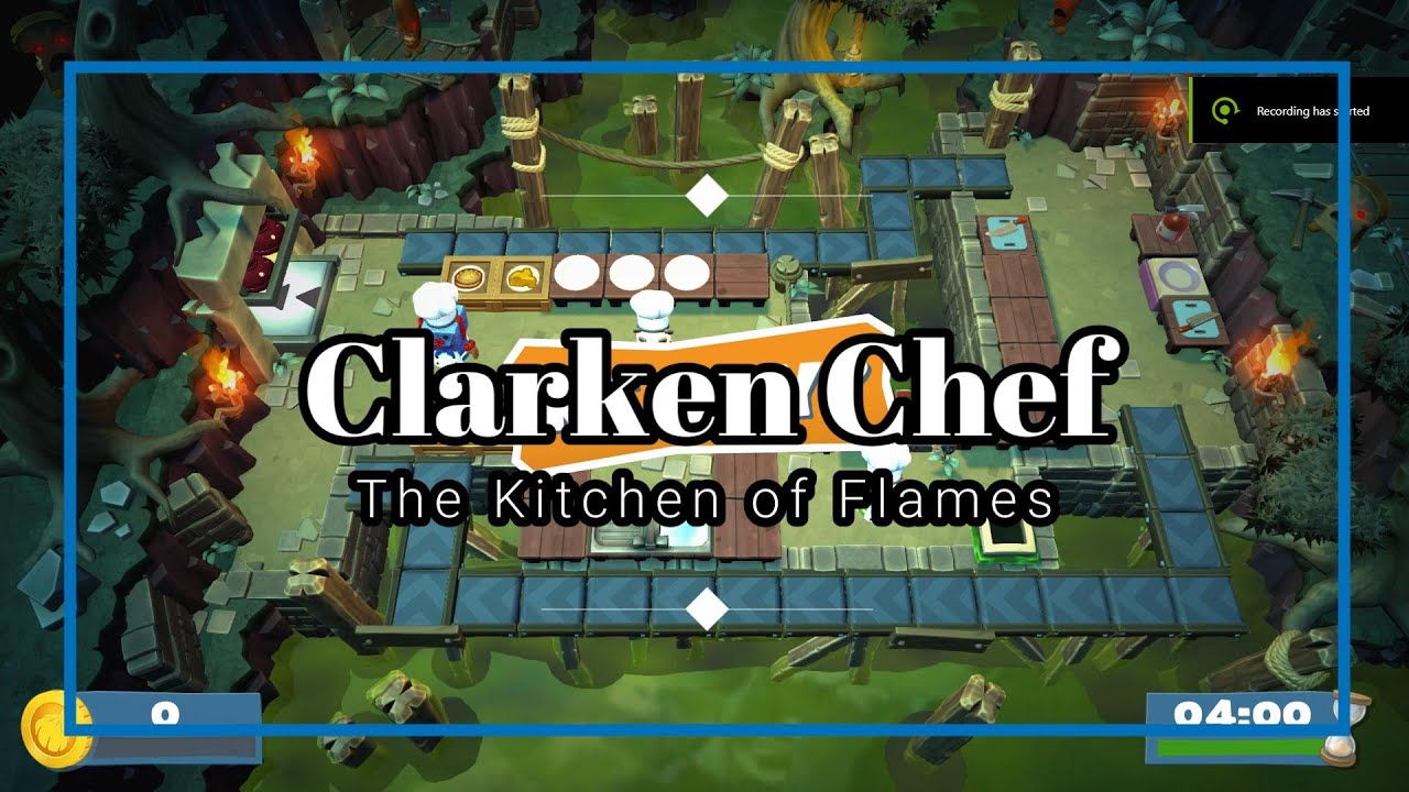 Overcooked 2 // CLARKEN 0011 (Clarken Chefs - The Kitchen of Flames ...