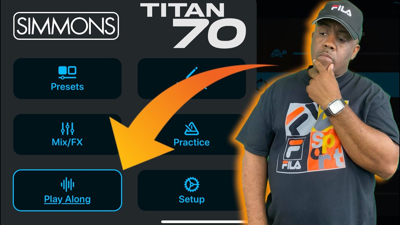 Simmons App For Titan 50 and Titan 70 : Play Along - YouTube