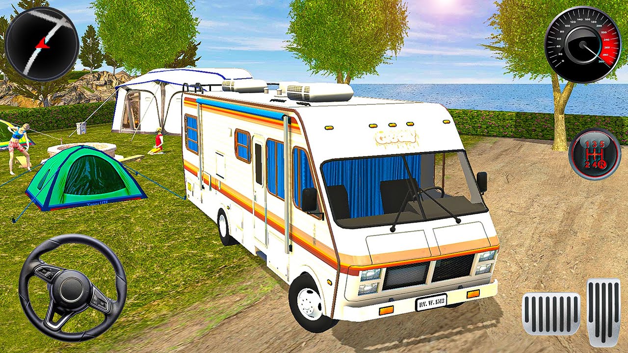 Camping Van Simulator 3D: van driving simulator 2025 update - car game ...