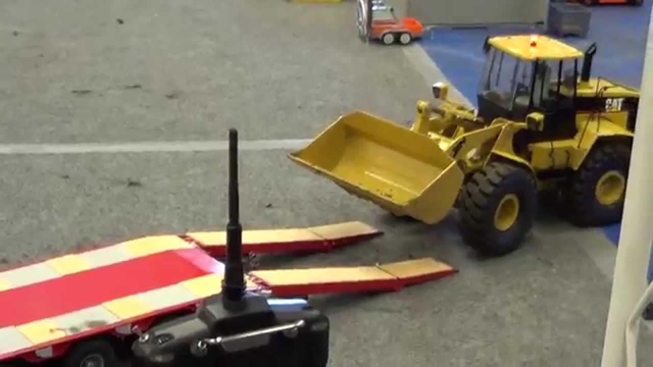 RC Wheel loader, & Volvo FH 16 1/14. Tamiya Wedico Carson. RC Trucks ...