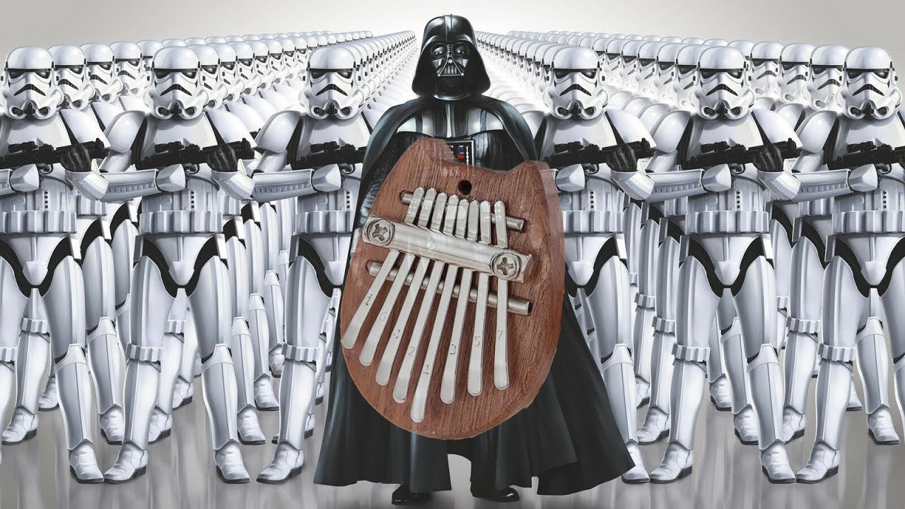 Star Wars - Imperial March - 8 key kalimba /TABS in description - YouTube