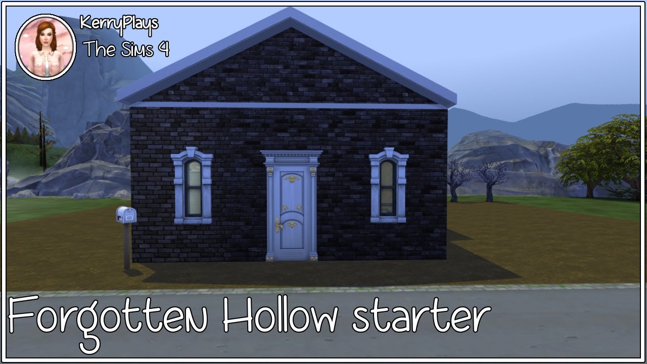 Speed build| No CC| Forgotten Hollow starter| The Sims 4 - YouTube