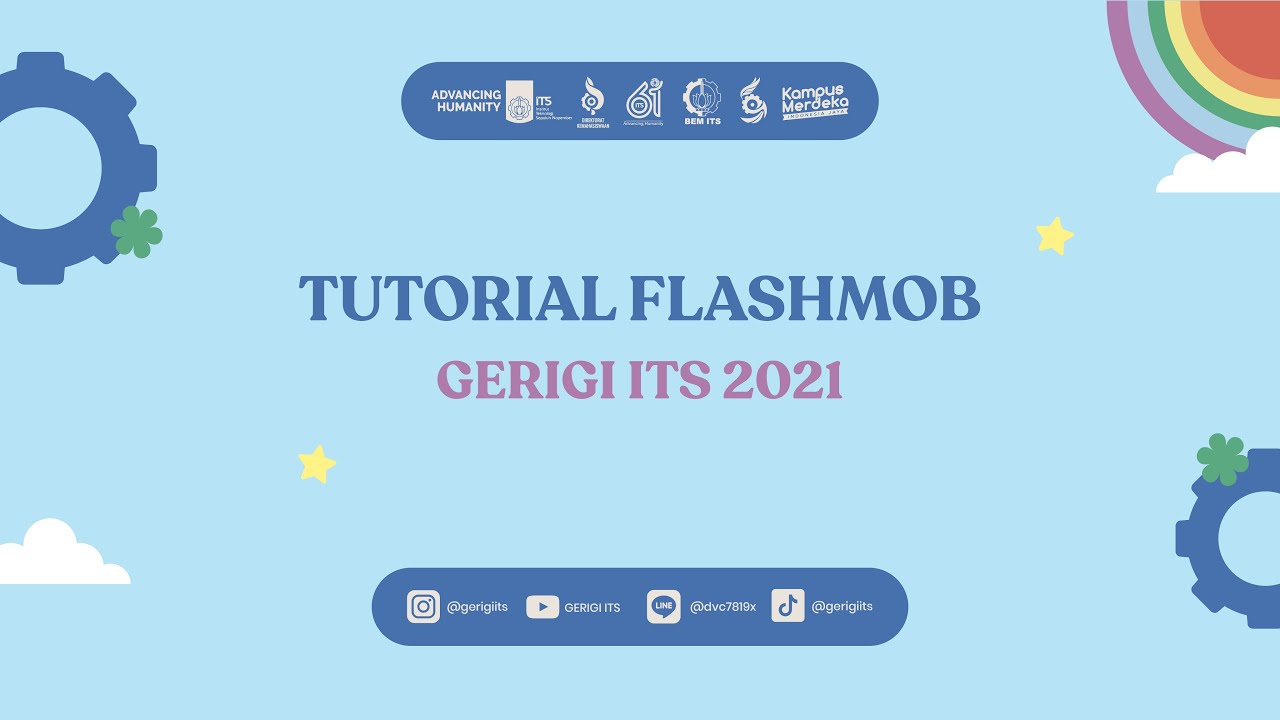 TUTORIAL FLASHMOB GERIGI ITS 2021 - YouTube
