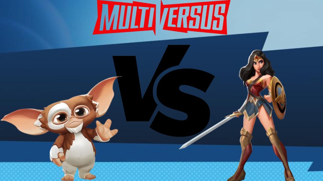 Gizmo VS Wonder Woman - Multiversus Gameplay - YouTube