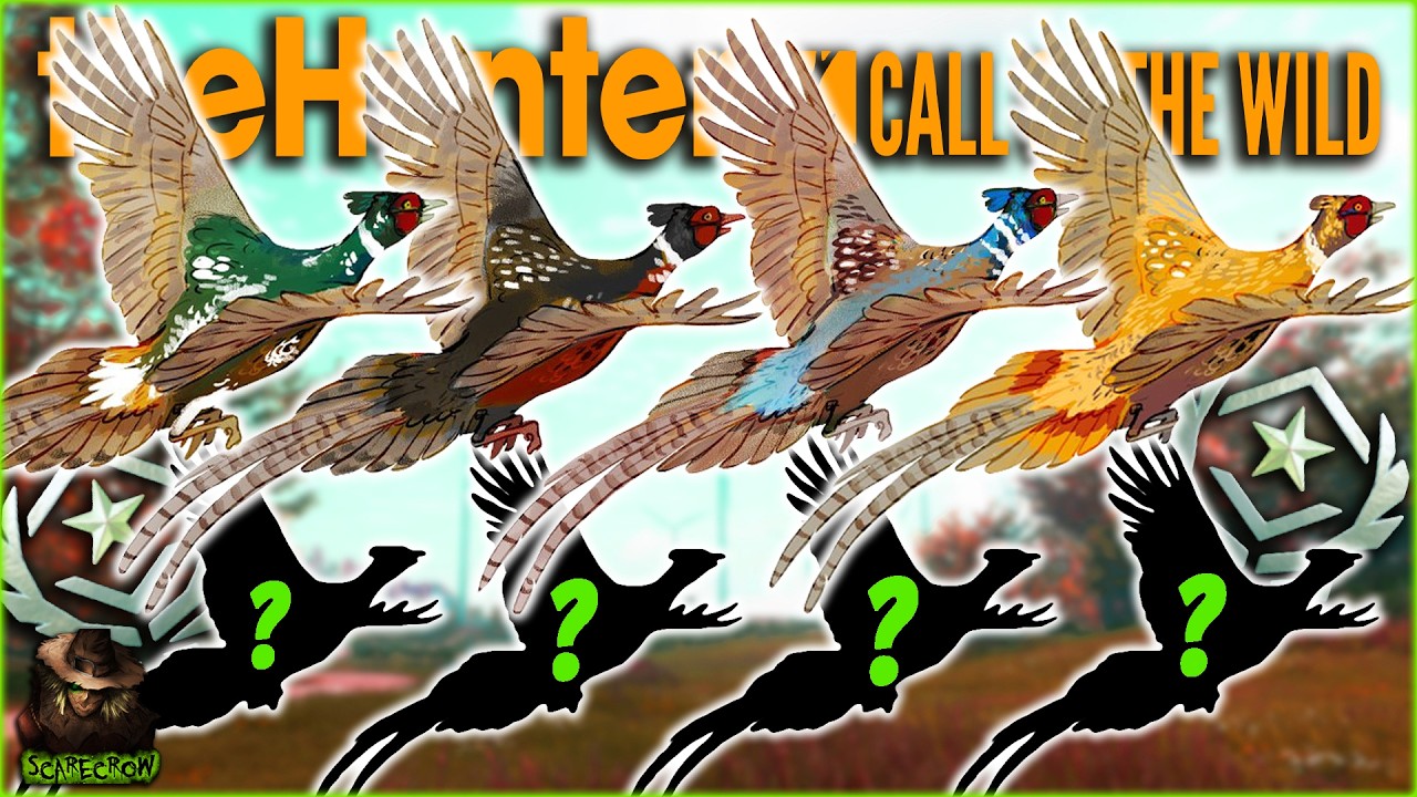 All 8 Fabled Plumage Variations For The Great One Pheasant Revealed ...