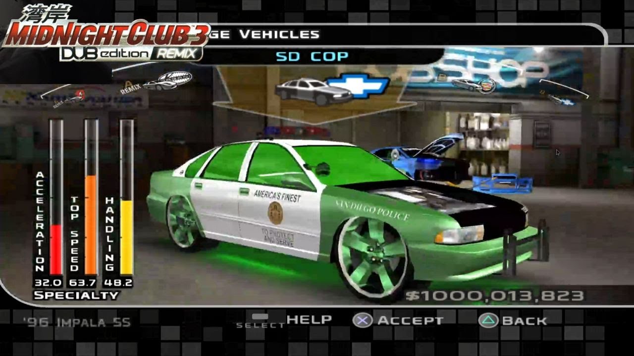 Midnight Club 3: DUB Edition Modded Car Showcase - YouTube