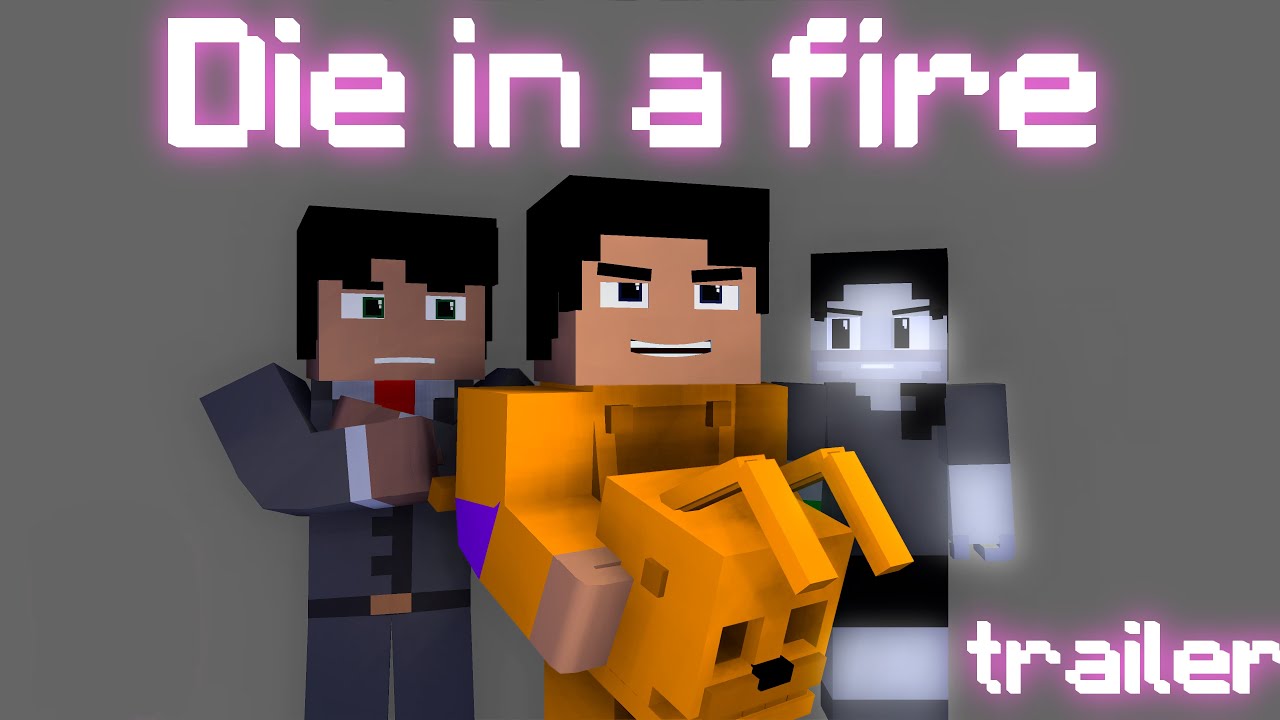 Minecraft animation "Die in a fire" [song by TLT remix by Kyle Allen ...