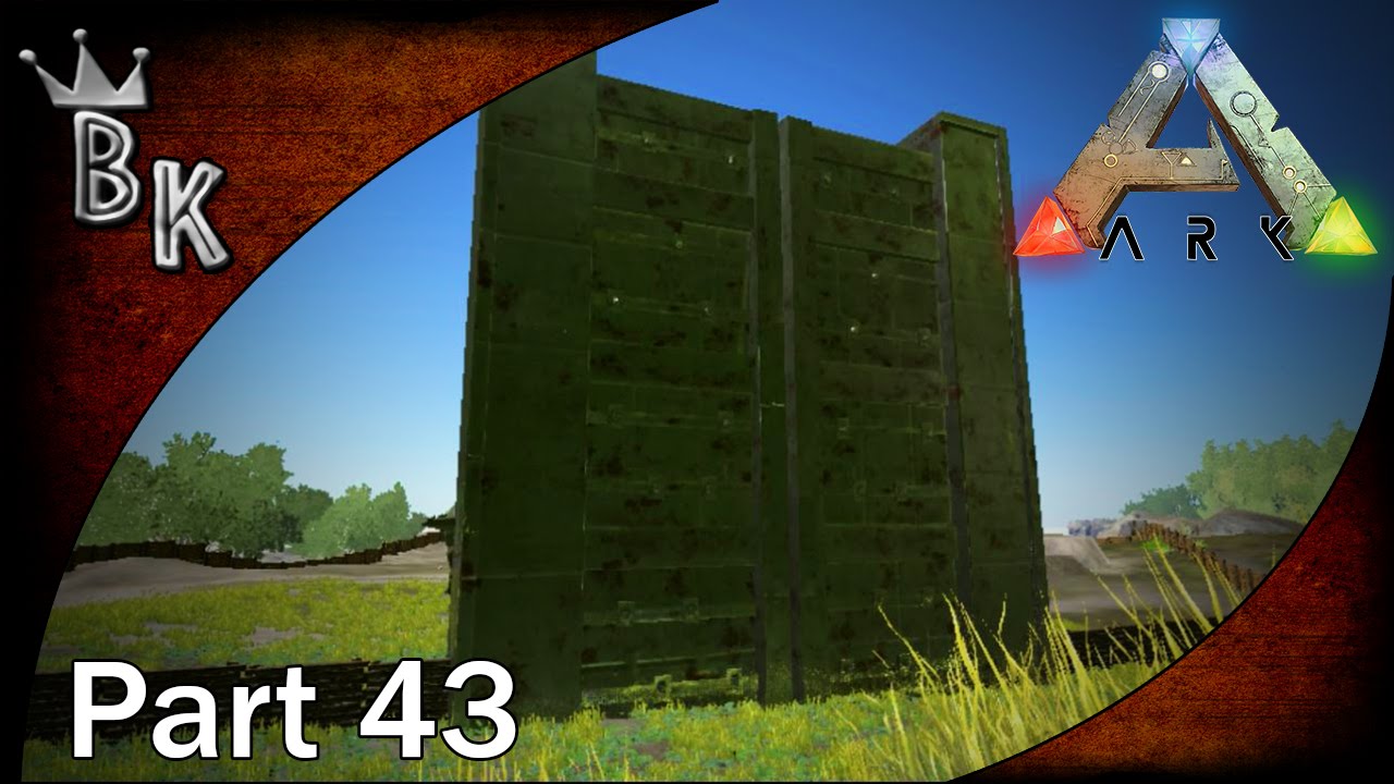Ark: Survival Evolved Gameplay - Part 43: "Behemoth GATE!" - YouTube