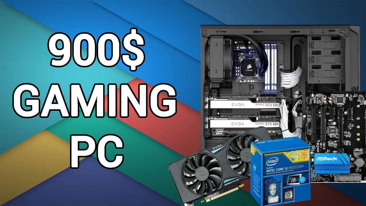 KILLER GAMING PC BUILD $900 (SEPTEMBER 2015) - YouTube