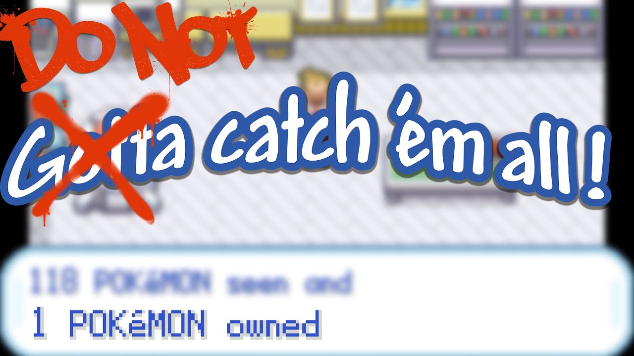 I Beat Pokémon With ACTUALLY Only 1 Pokémon, And It Was Easy! - YouTube