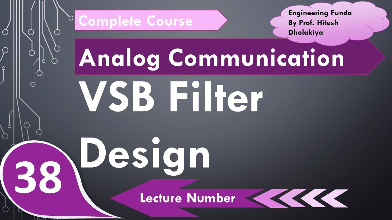 VSB Filter Designing | Vestigial Sideband Demodulation | VSB Filter ...