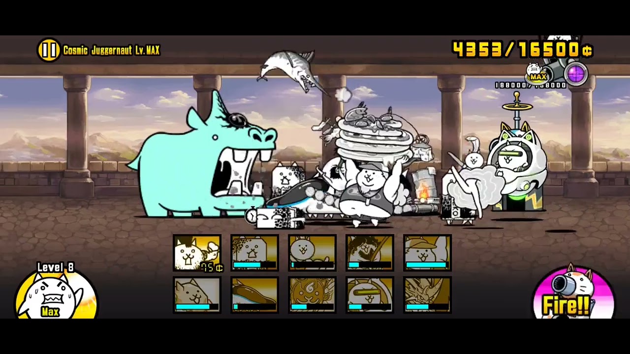 Defeating the Super Hyppoh in The Battle Cats! (NO UBERS) - YouTube