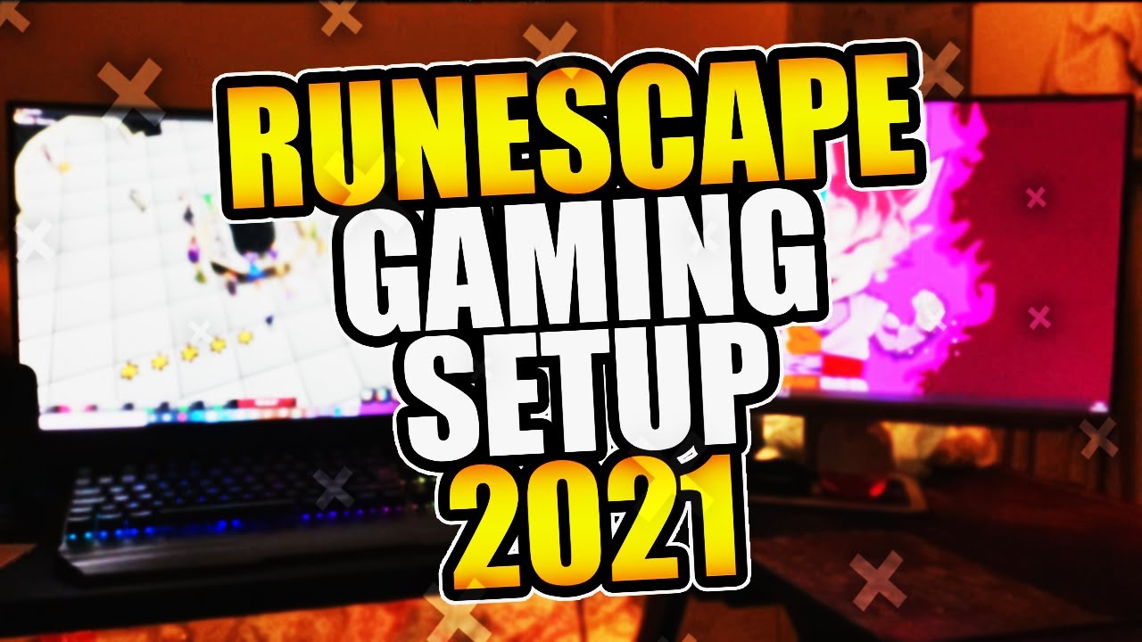 Cheap Dual Monitor Gaming Setup 2021 | Old School Runescape - YouTube