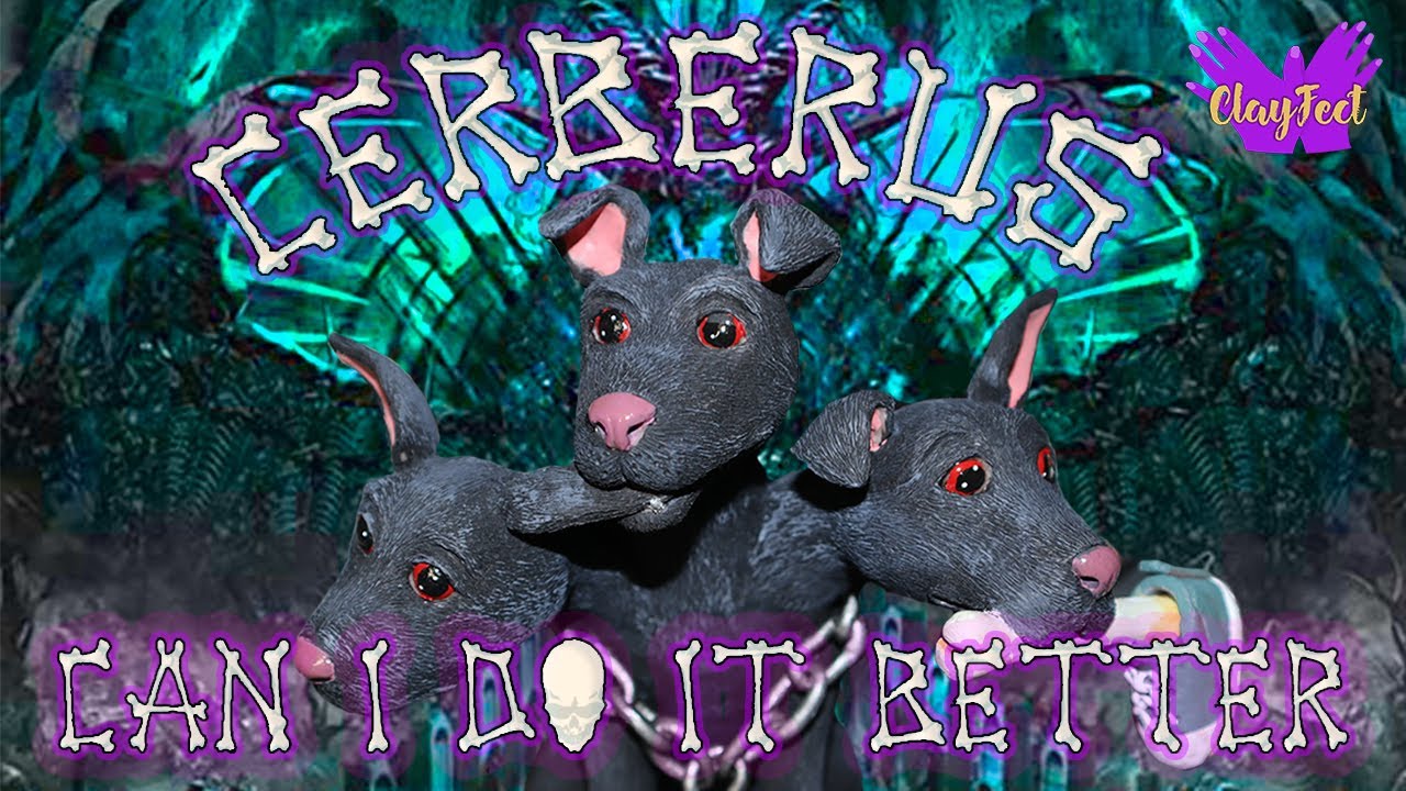Sculpting PUPPY CERBERUS - In Polymer Clay - Can I Do It Better ...