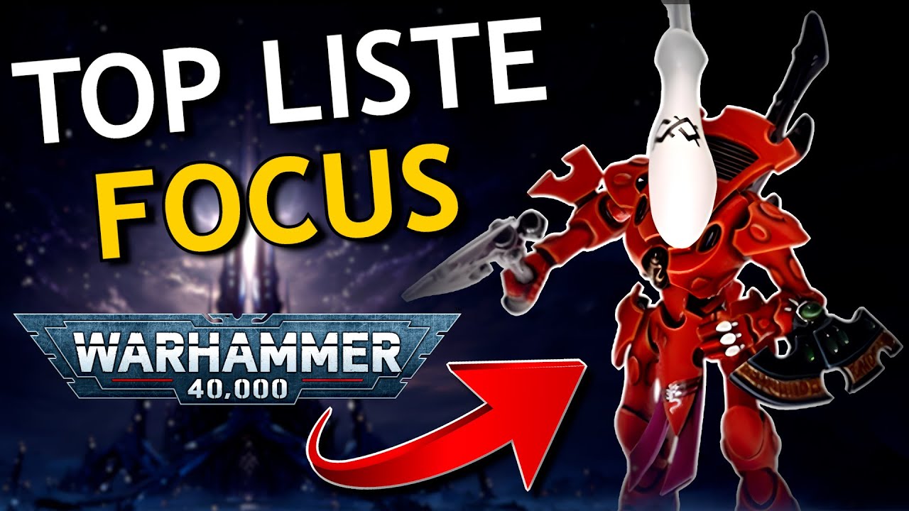 40K - TOP LISTE FOCUS - SPIRIT CONCLAVE EST-IL SI BON ? - YouTube