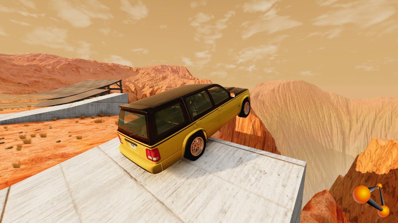 BeamNG.Drive | Crater Drop #20 | BeamNG Insane - YouTube
