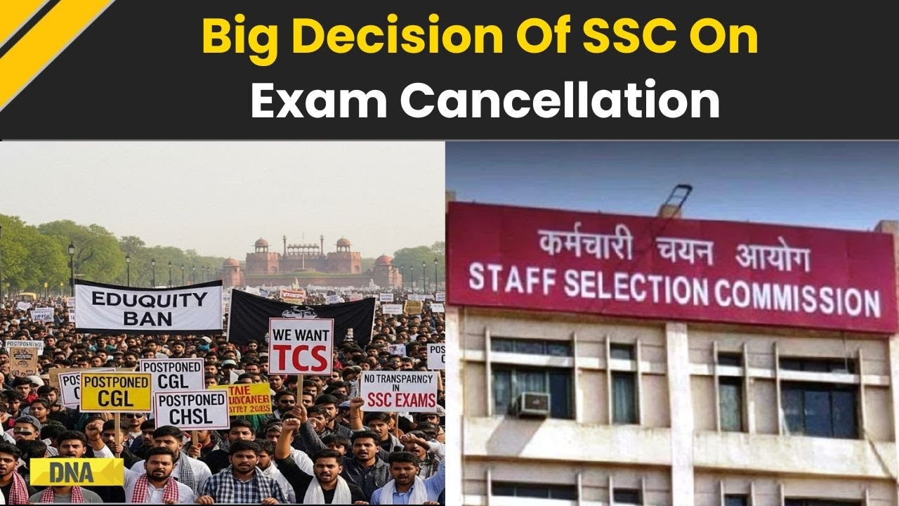 SSC Protest: SSC Exam 2025 Will Not Be Cancelled; Retest Likely For ...