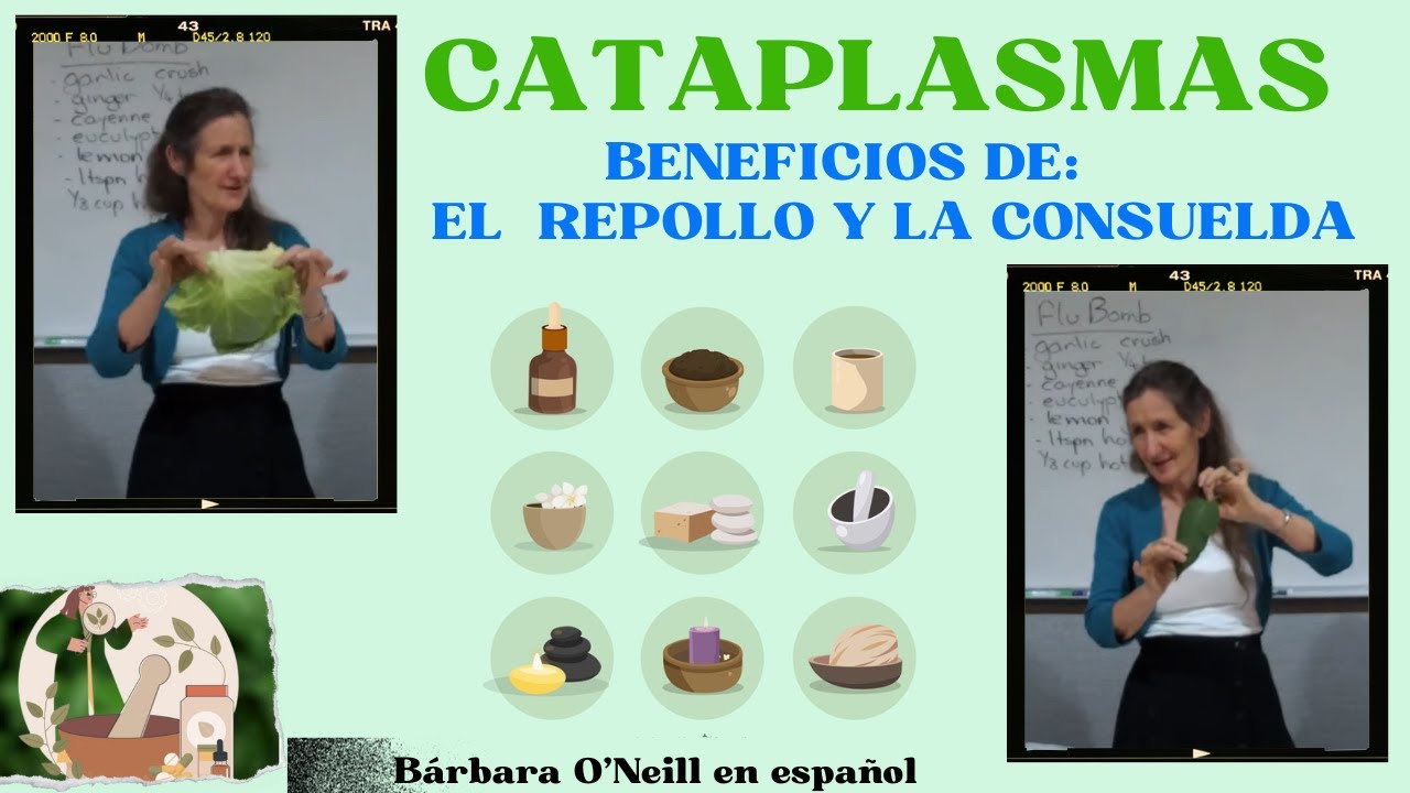 🌿BENEFICIOS de las CATAPLASMAS de repollo y de consuelda 🍃💪 #cataplasma ...