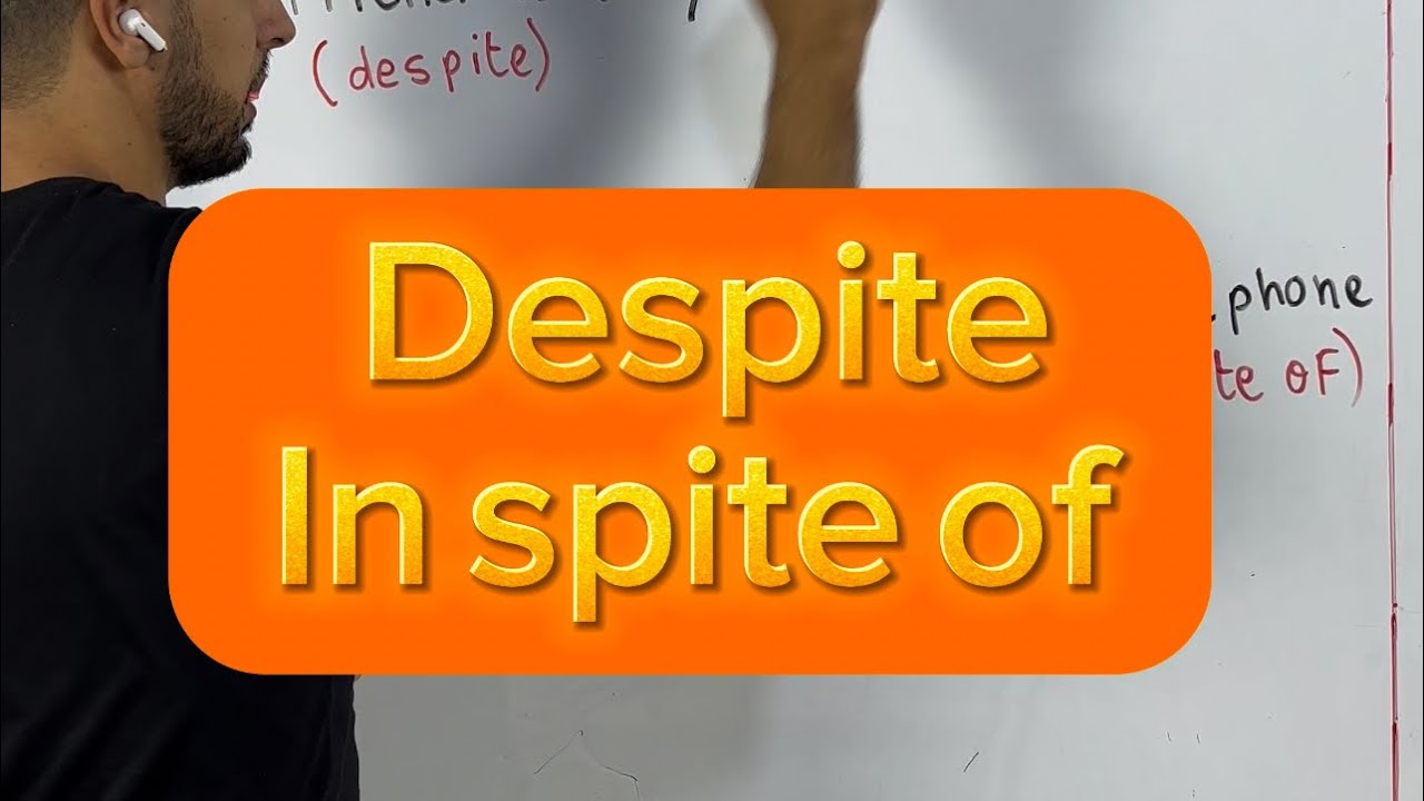 Despite / In spite of #bac2024 #bacdz #english - YouTube