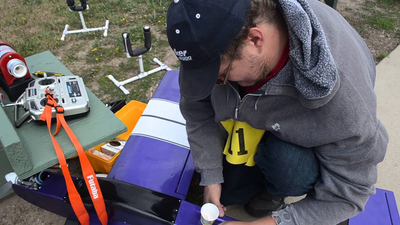 Tiger 60 RC Airplane Kit Built - YouTube