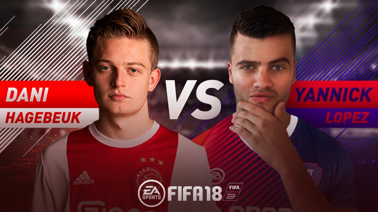 YANNICK VS DE EDIVISIE ESPORTERS (DANI HAGEBEUK AFC AJAX) #7 - YouTube