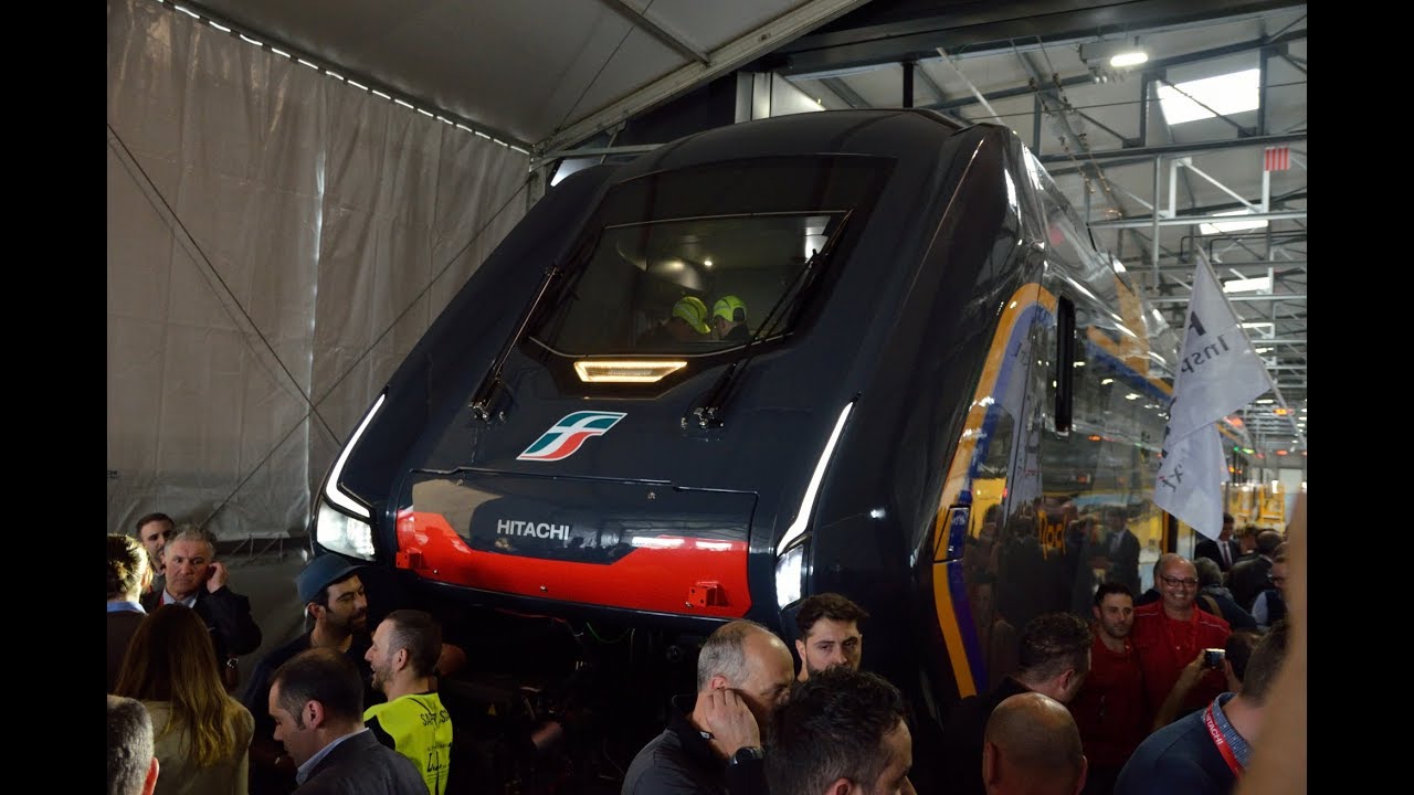 E' tempo di Rock per Trenitalia Il primo treno di Hitachi è pronto per ...
