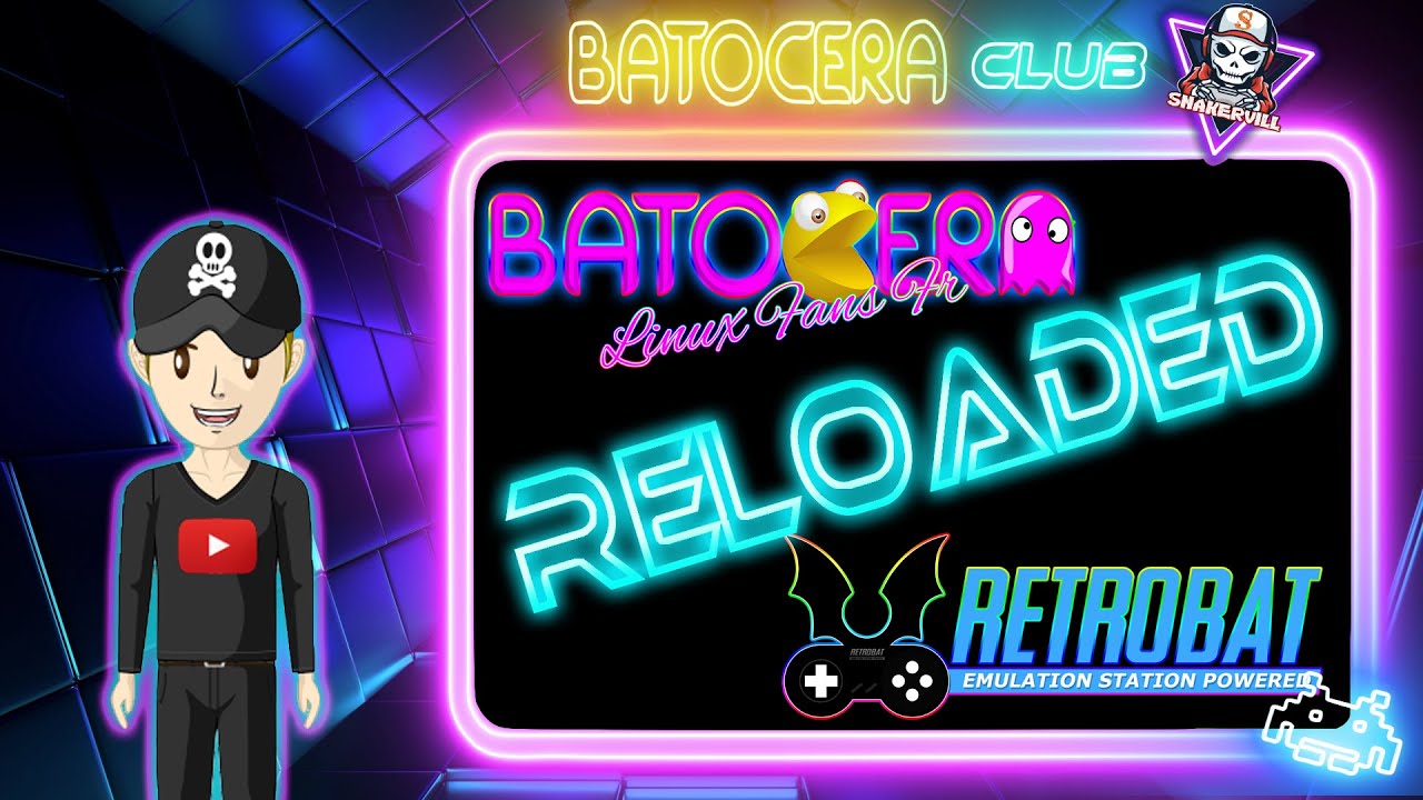 THEME BATOCERA CLUB RELOADED - BATOCERA V32 - RETROBAT V4 - For PC ...
