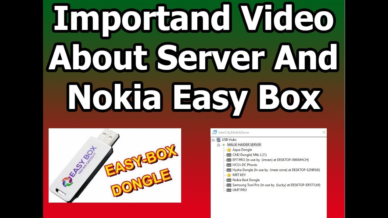Important About Nokia EasyBox And USB Server - YouTube