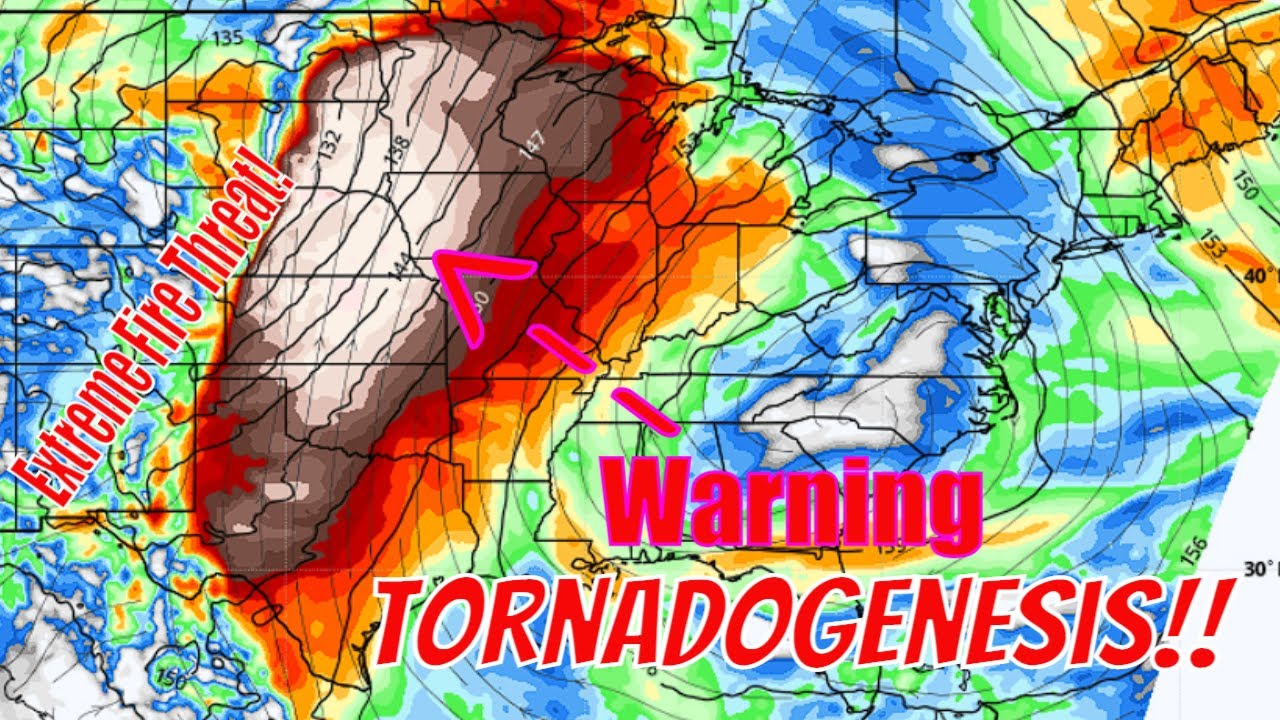 Potential Tornadogenesis, Extreme Fire Threat & Damaging Winds - The ...