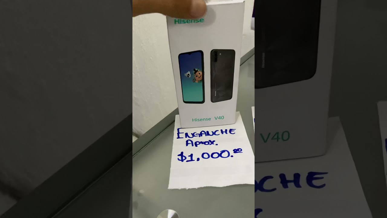 Hisense V40 con Payjoy. Características y precio. - YouTube