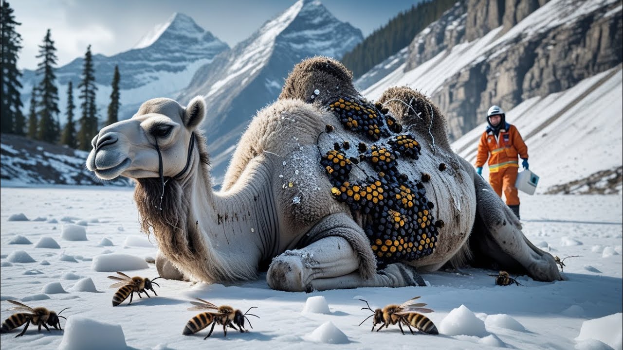 The Camel infected by a millionaire of parasite barnacles bee honeycomb ...