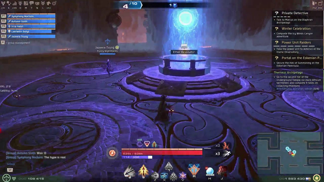 [Skyforge] Thorneus Archipelago - Underground Temple - Tier 3 - YouTube
