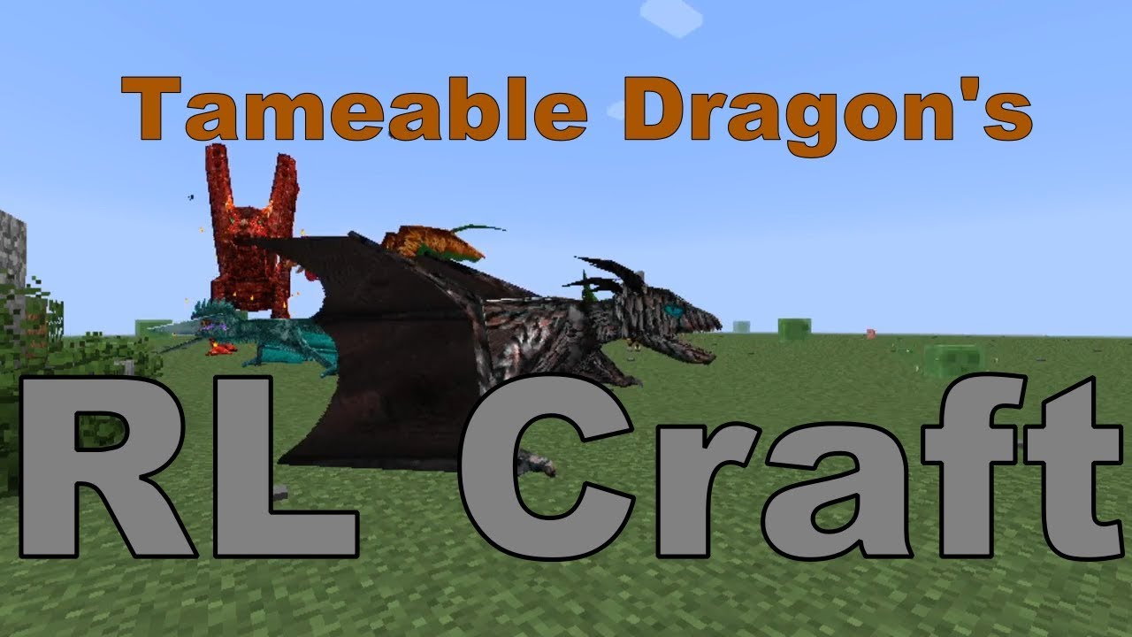 RL Craft Tame Dragon - YouTube